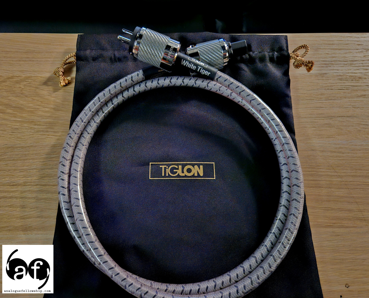 TIGLON TPL-3000A-WT (White Tiger) Exclusive AC Cable, the REVIEW. - Analogue Fellowship